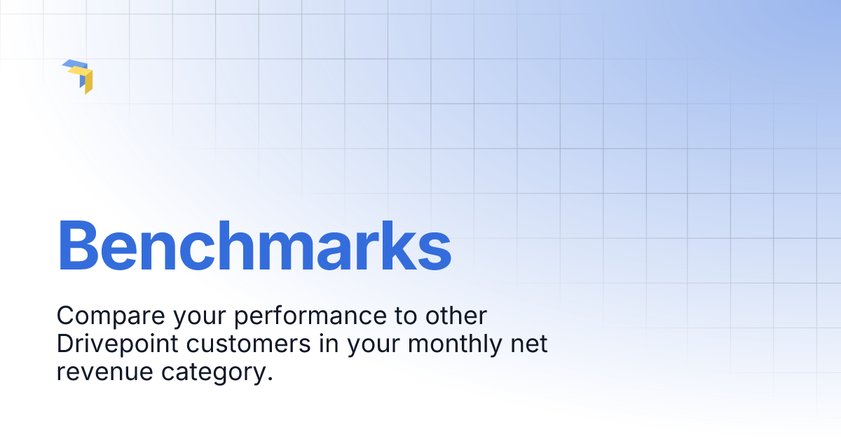 Benchmarks | Drivepoint Help