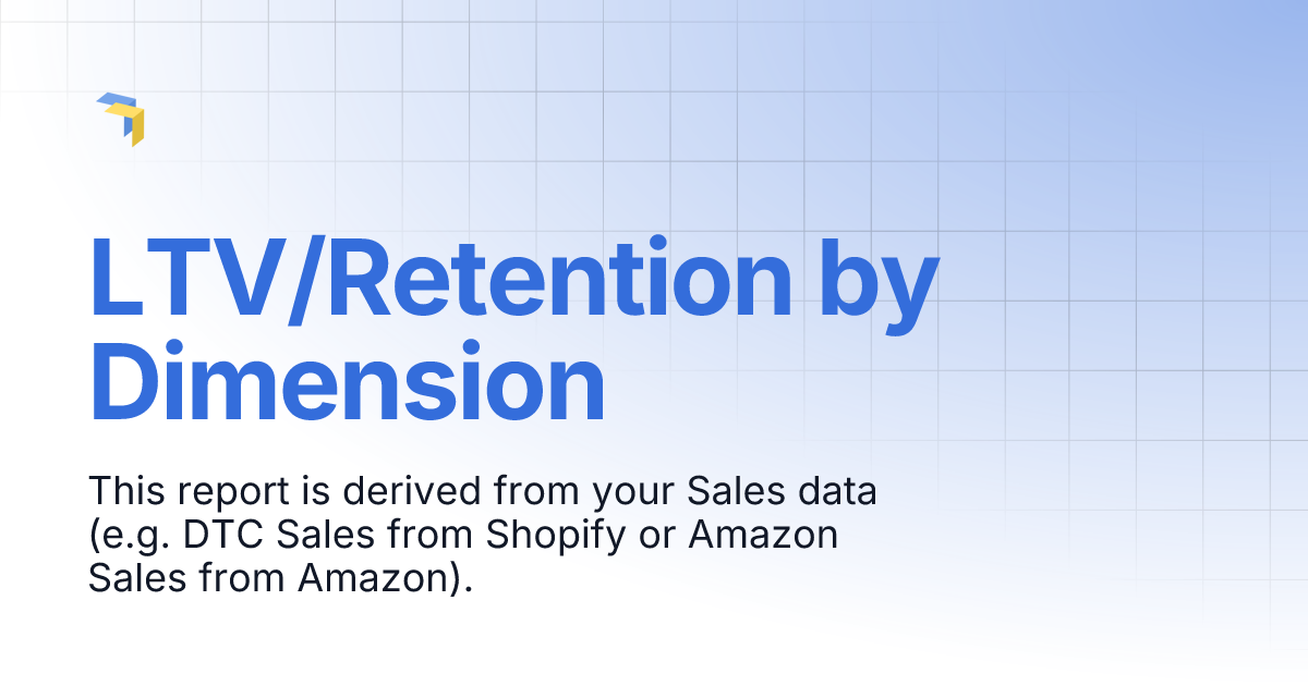 LTV/Retention by Dimension | Drivepoint Help