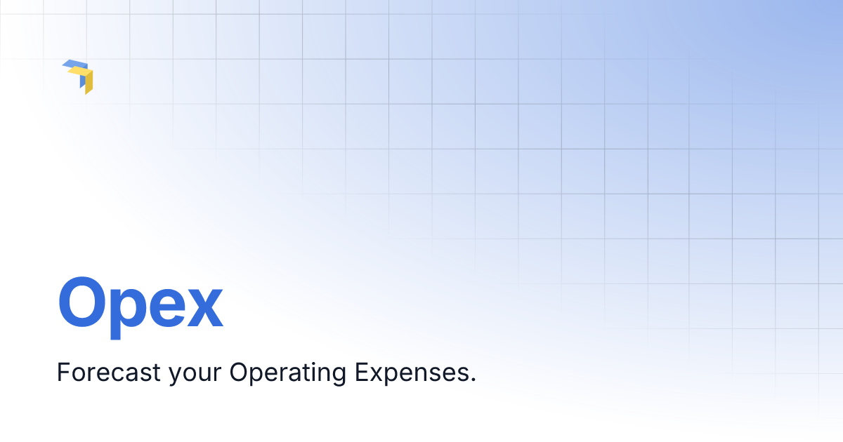 Opex | Drivepoint Help