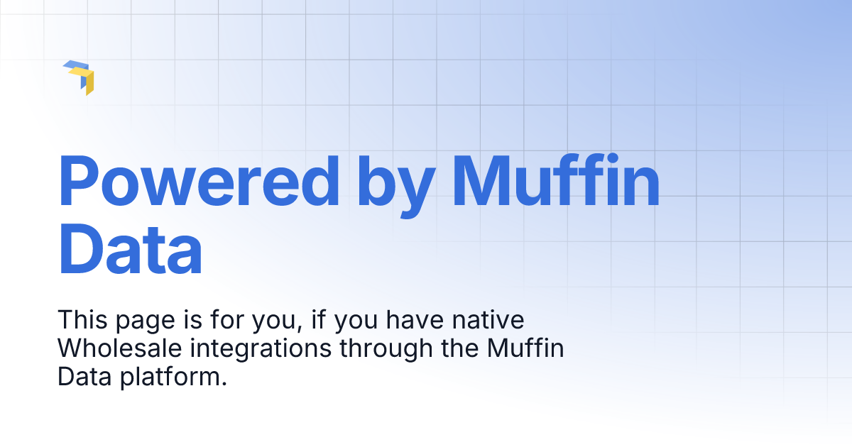 Powered by Muffin Data | Drivepoint Help